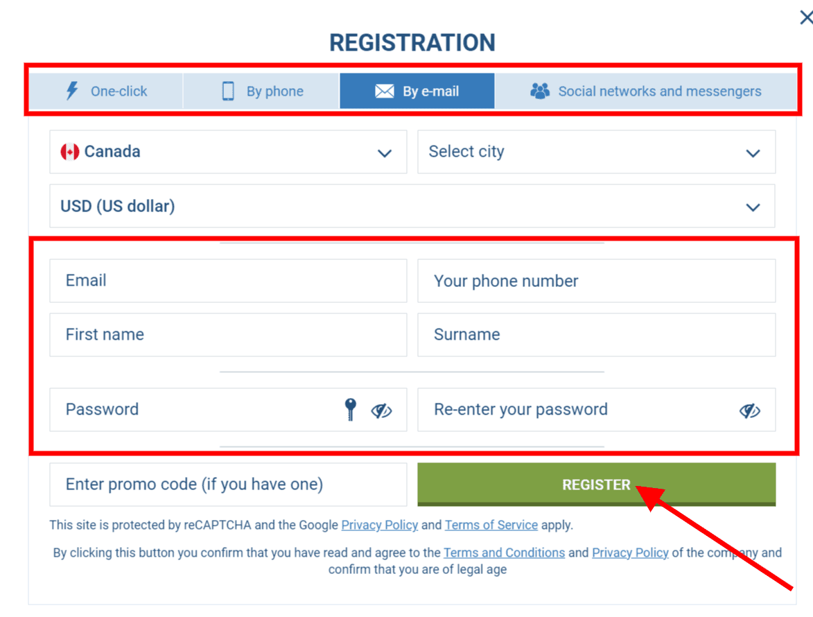 1xbet Login And Registration 1xbet Register Online 1xbet 1x